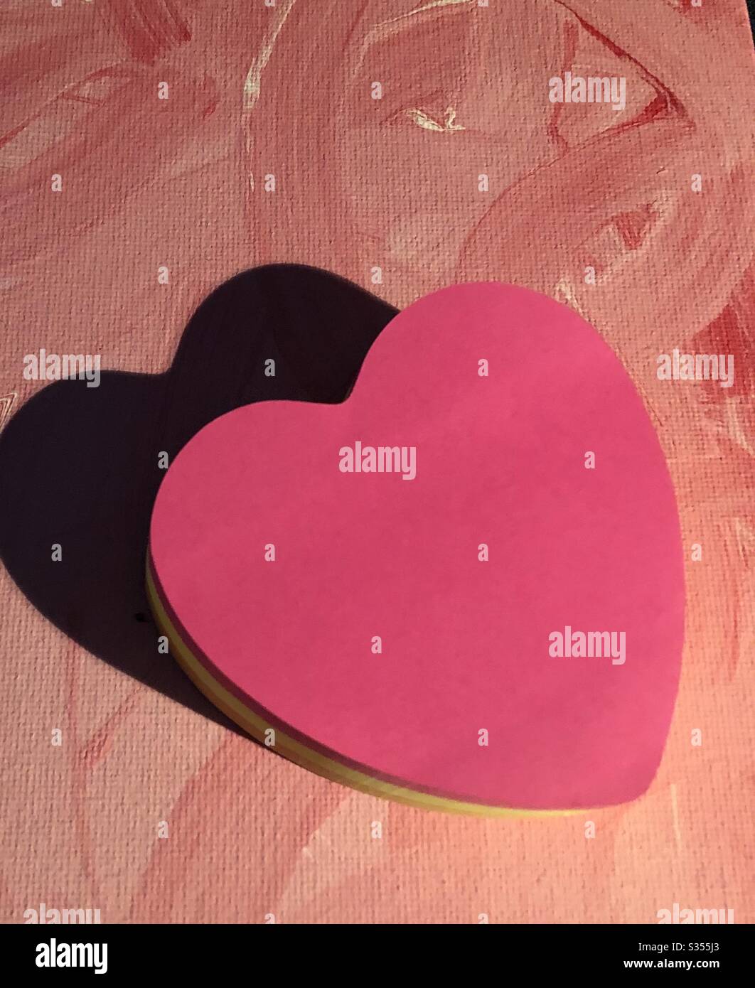 Heart shaped papers hi-res stock photography and images - Alamy