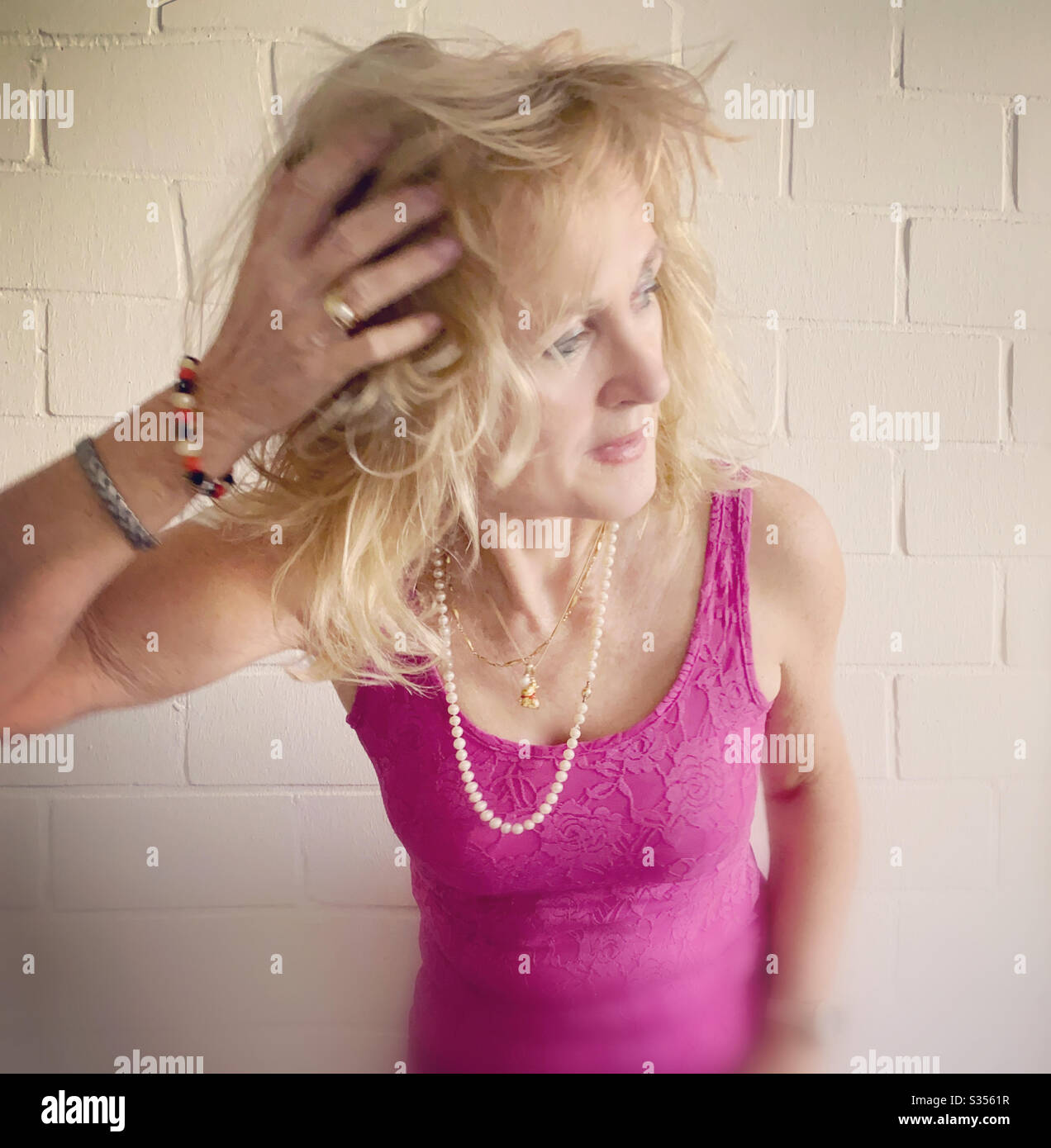 Pink hipster hi-res stock photography and images - Alamy