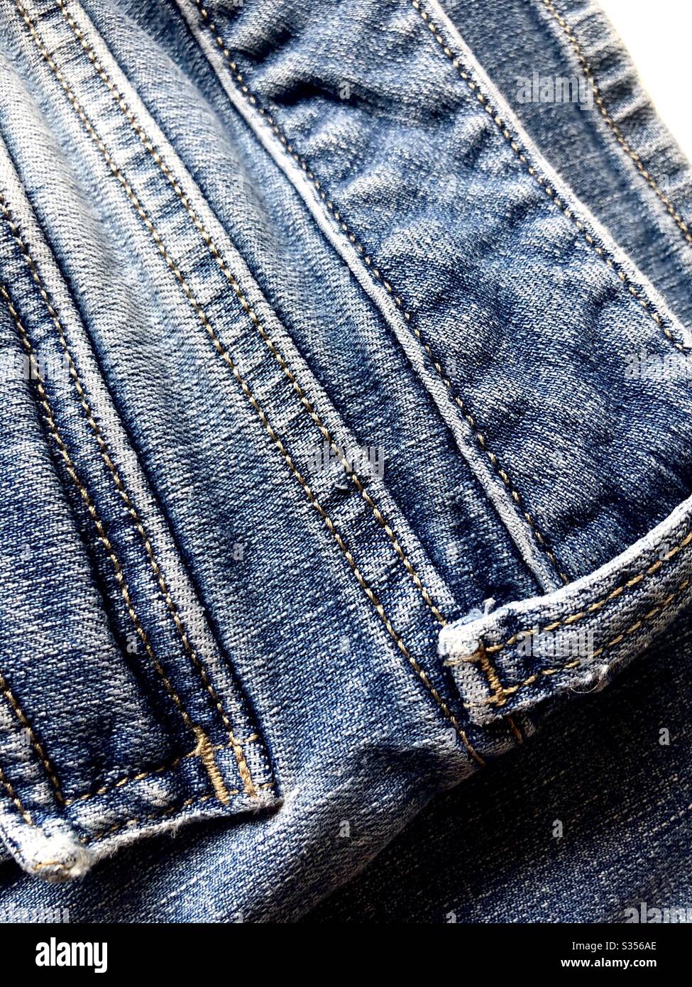 Faded blue pants hi-res stock photography and images - Alamy