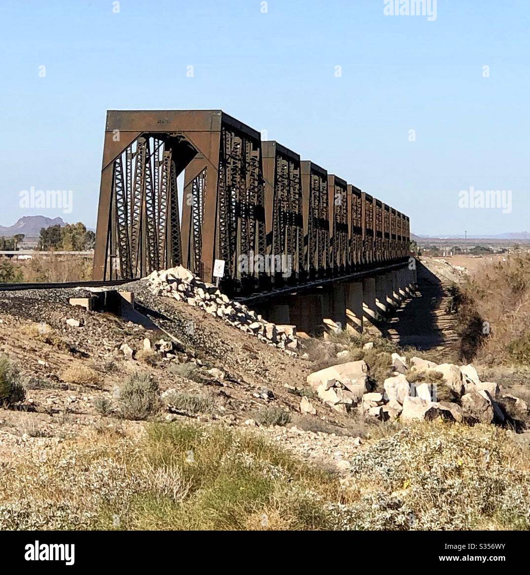 Rusty Bridge High Resolution Stock Photography and Images - Alamy