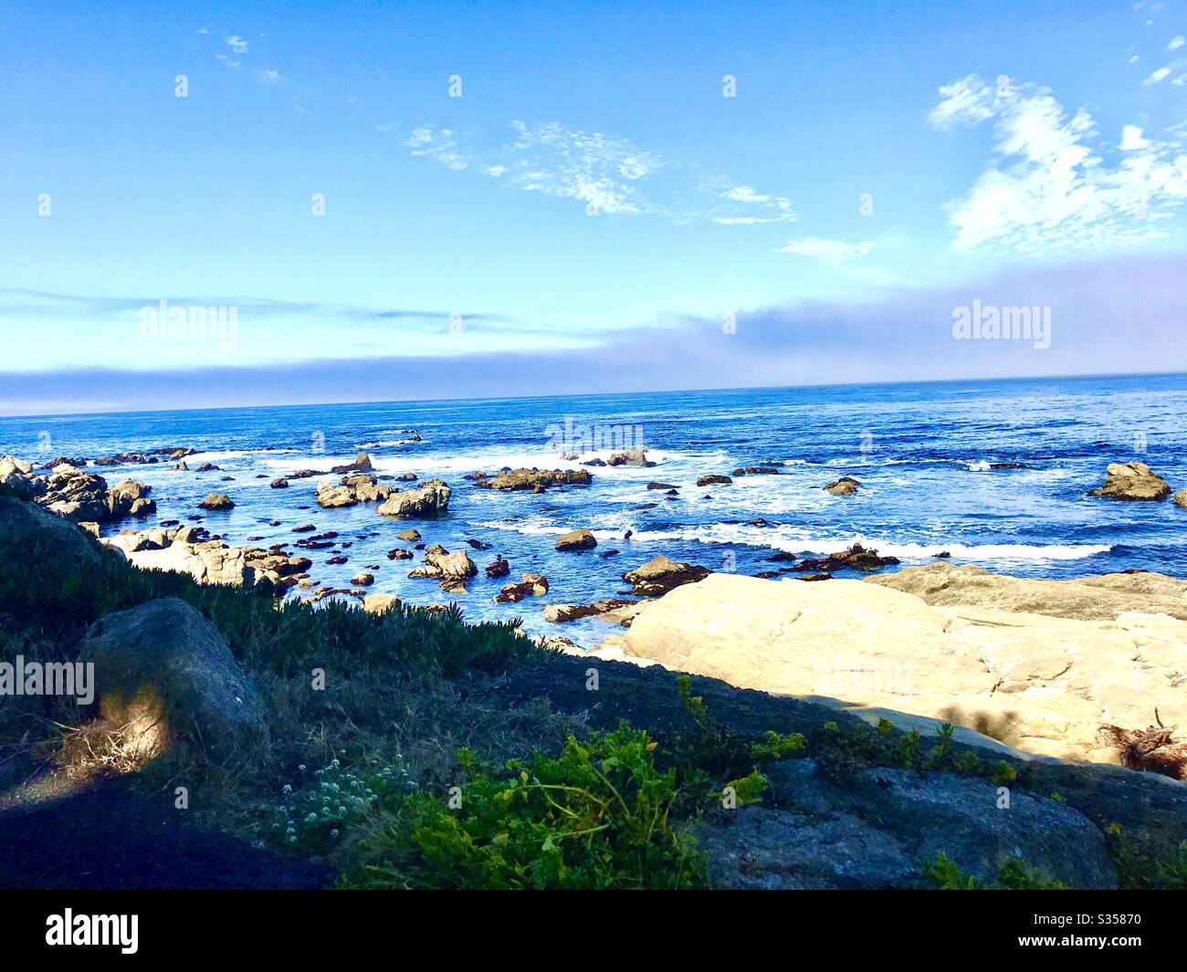 Carmel beach California Stock Photo - Alamy