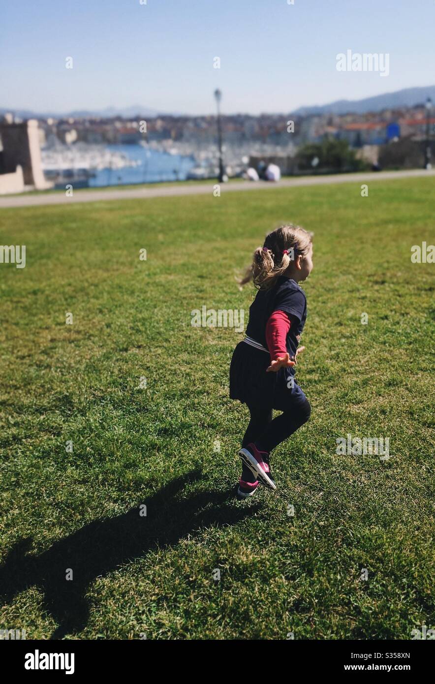 Children in action Stock Photo - Alamy