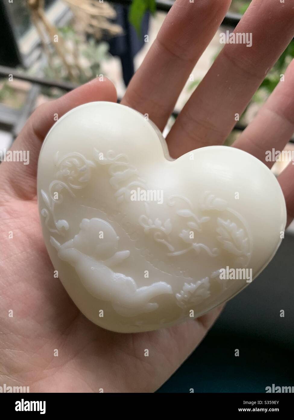 Heart soap hi-res stock photography and images - Alamy