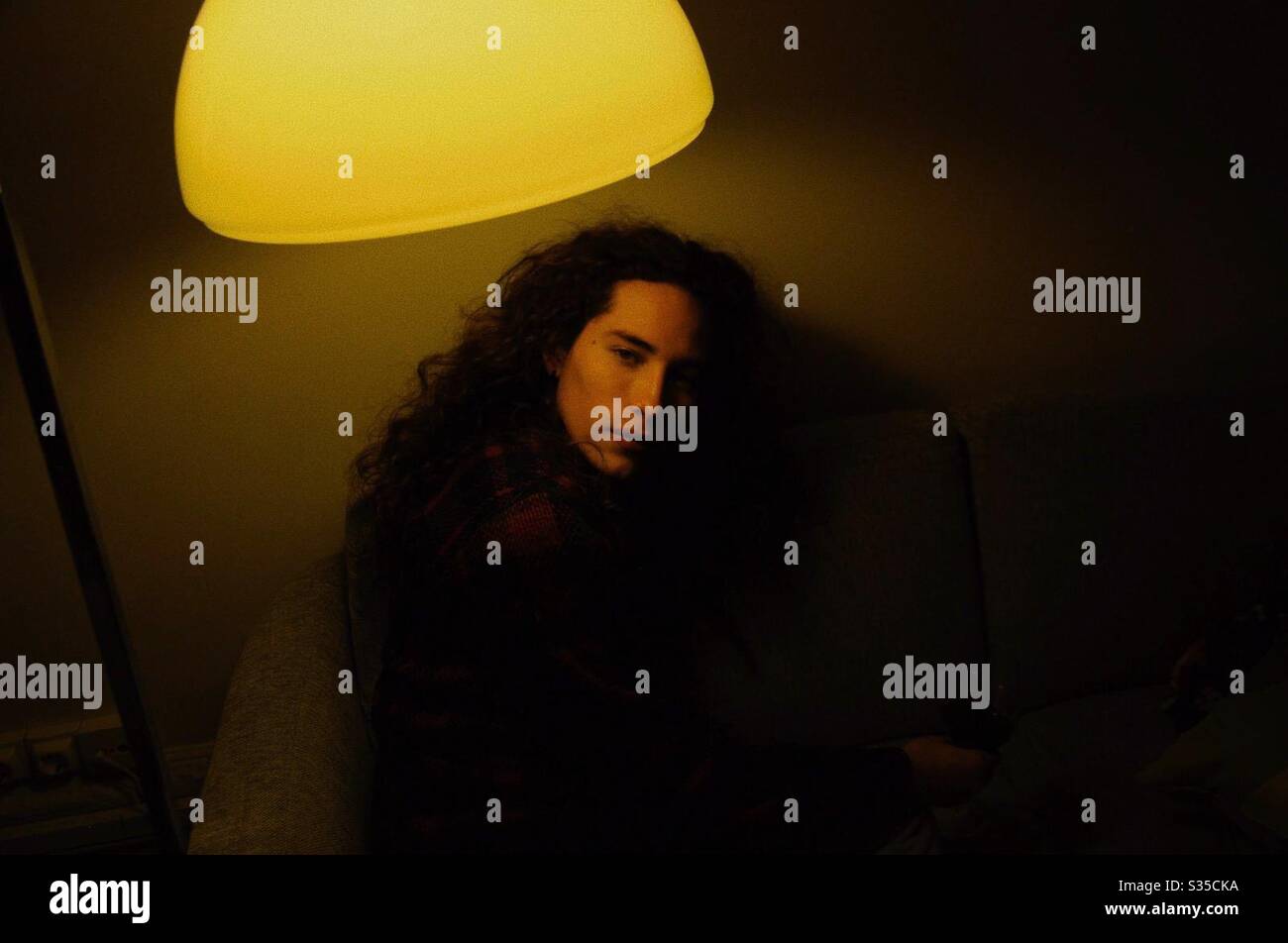 Model melancholy hi-res stock photography and images - Alamy