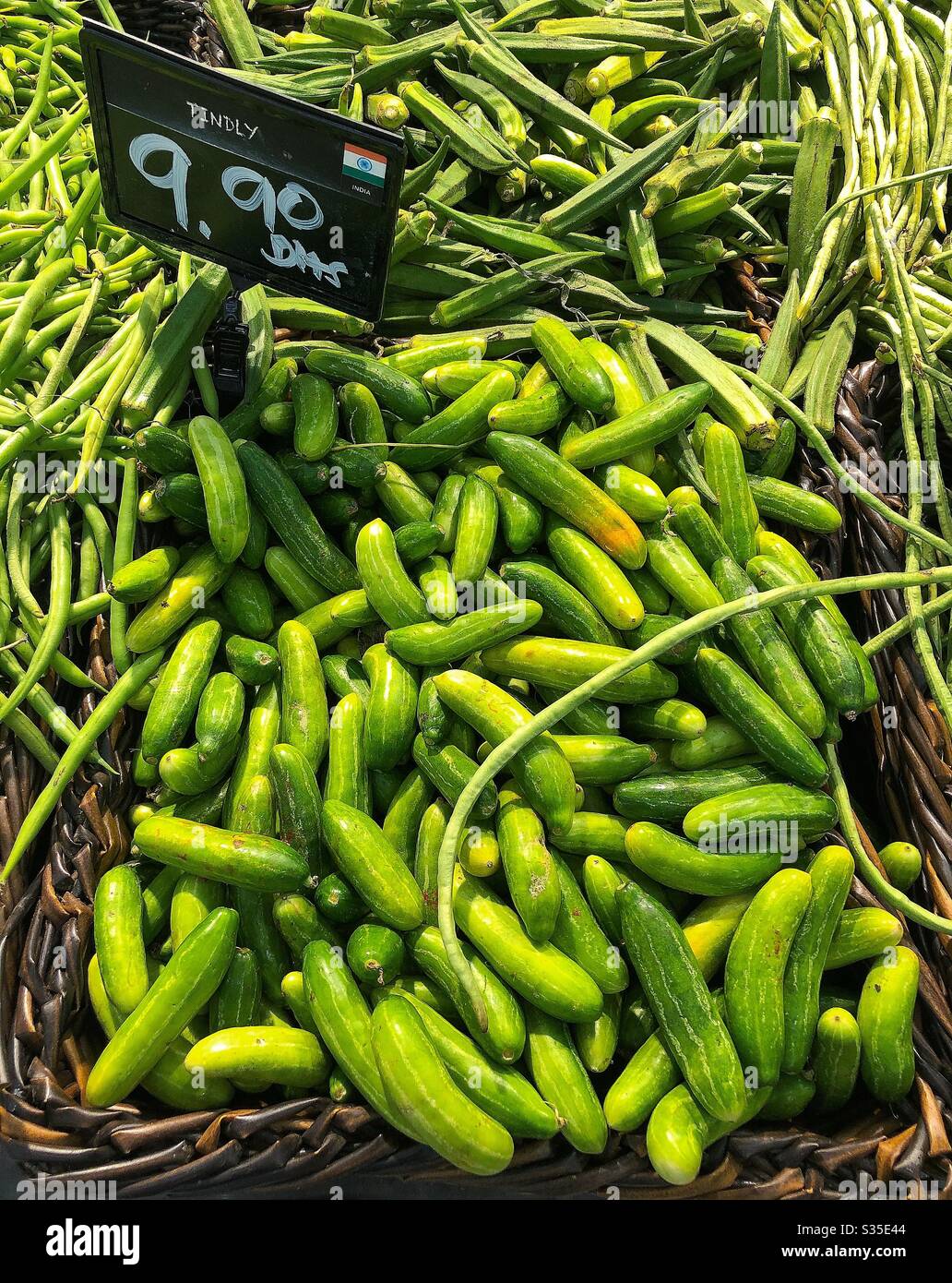 Vegetables price tag hi-res stock photography and images - Alamy