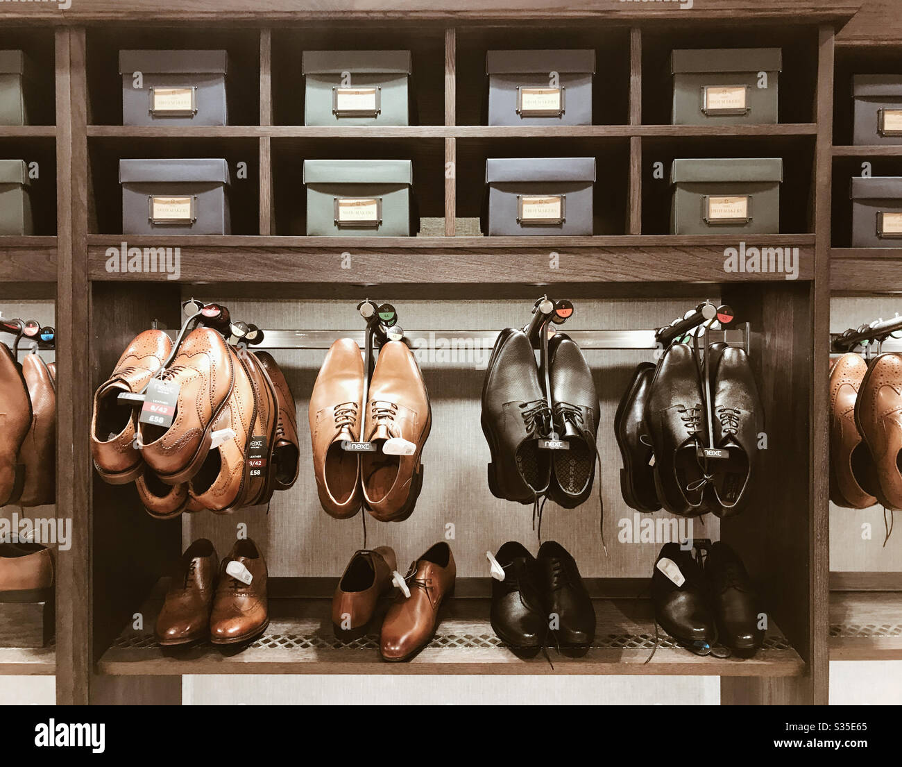 Shoes boxes hi-res stock photography and images - Alamy