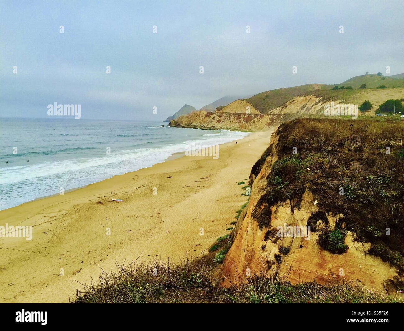 Monterra beach California Stock Photo - Alamy