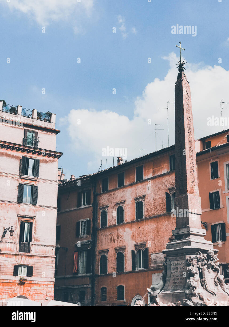 Piazza Della Rotunda, Rome Stock Photo - Alamy