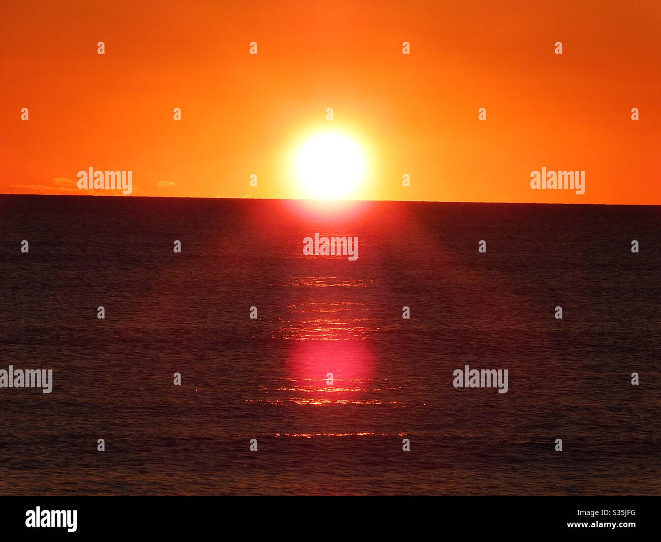 Sunset Broome Australia Stock Photo - Alamy
