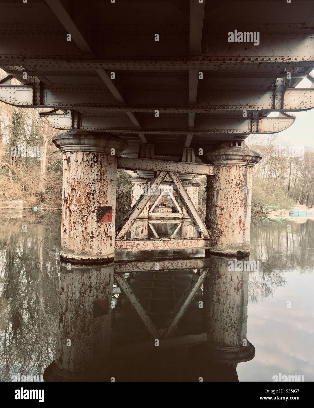 Disused railway under bridge hi-res stock photography and images - Alamy