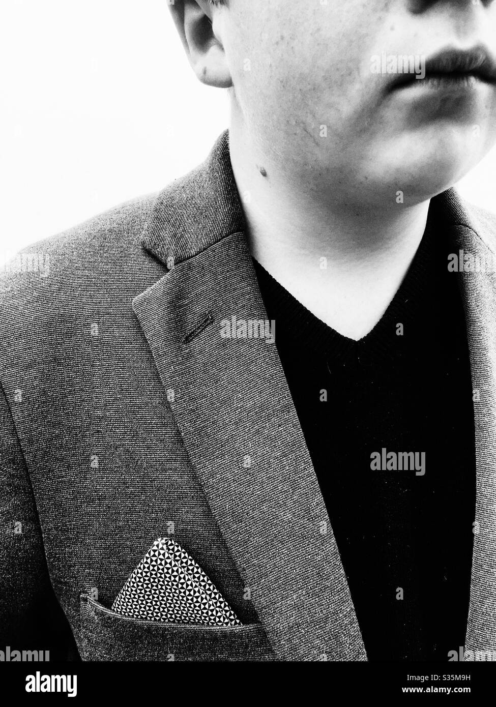 Smart young man hi-res stock photography and images - Alamy