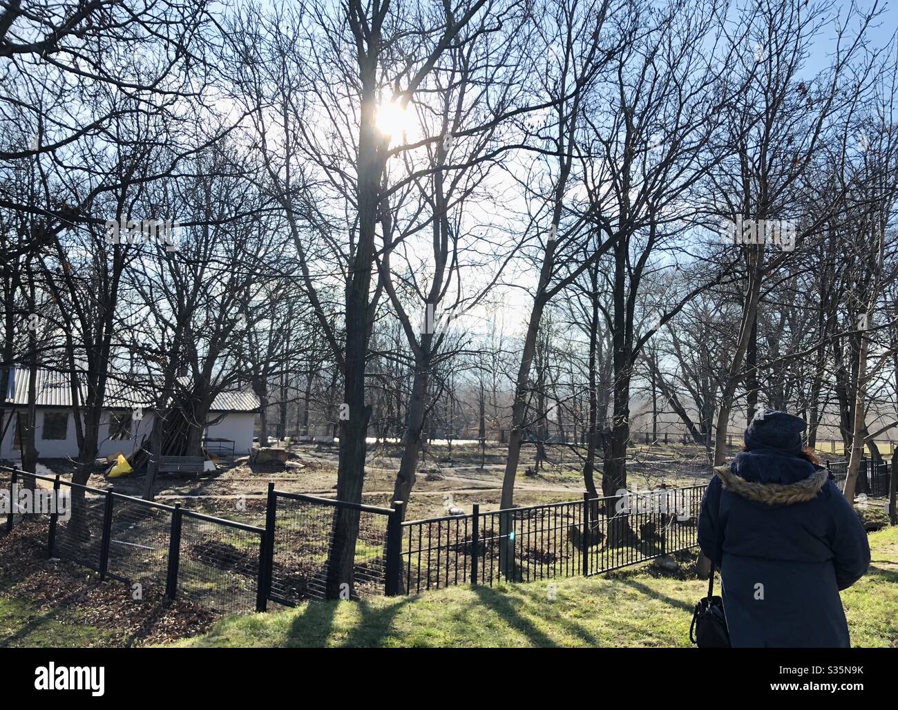 Woman walking in cave hi-res stock photography and images - Alamy