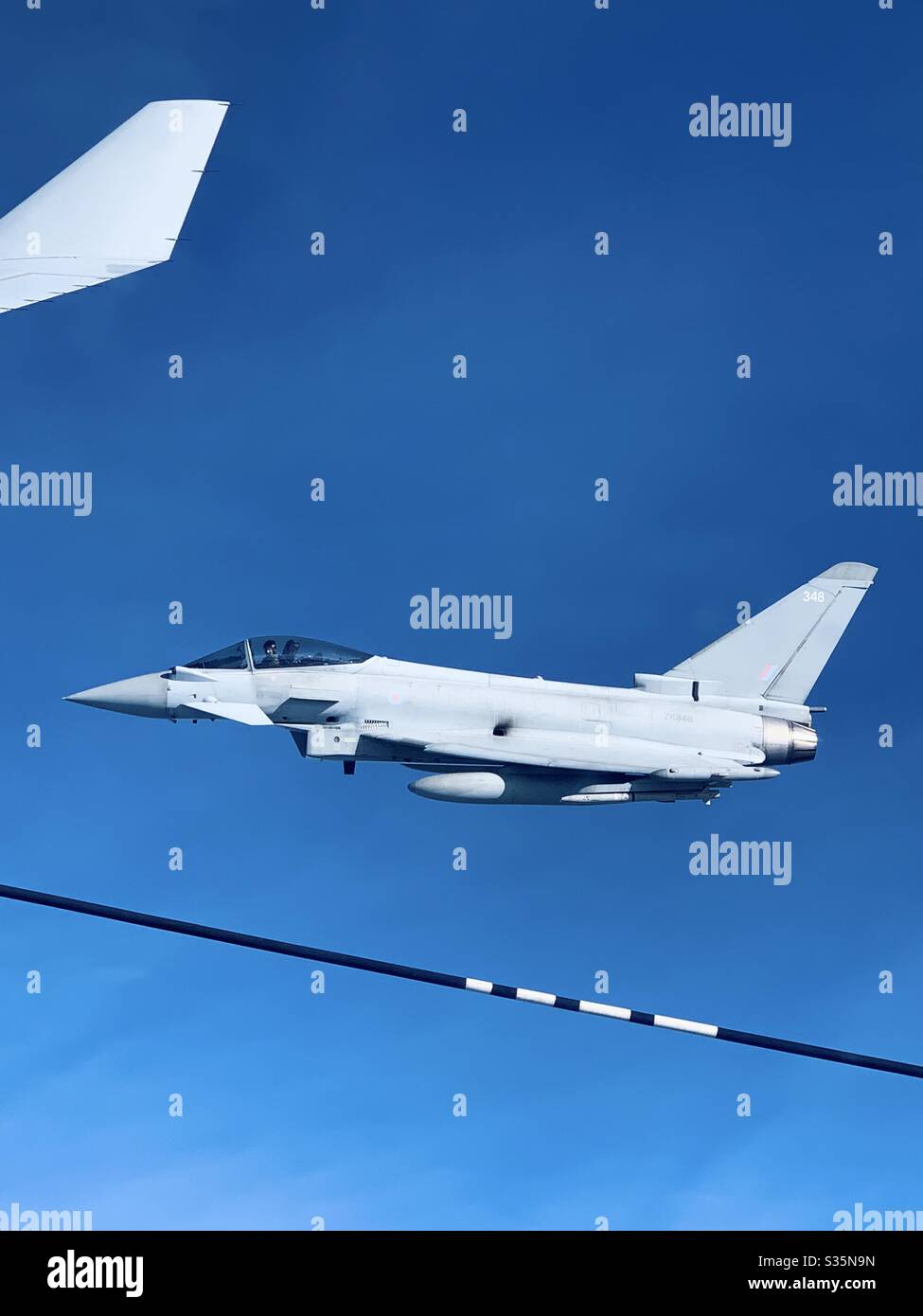 Eurofighter typhoon raf side hi-res stock photography and images - Alamy