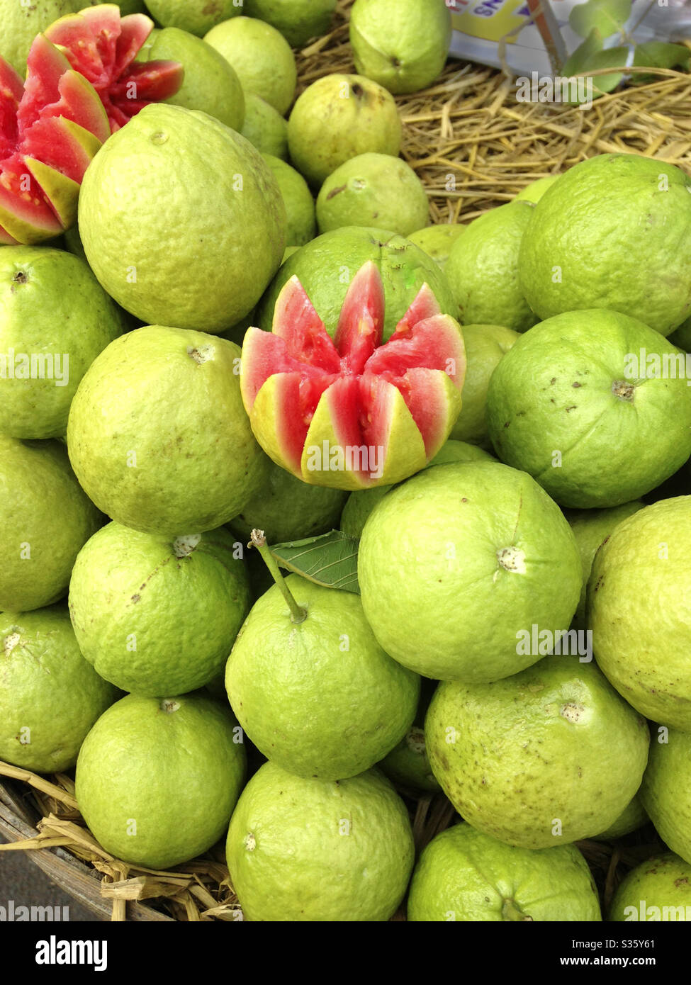 Sliced Guava High Resolution Stock Photography and Images - Alamy