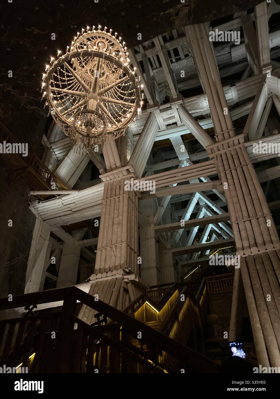 The royal salt mine Stock Photo - Alamy