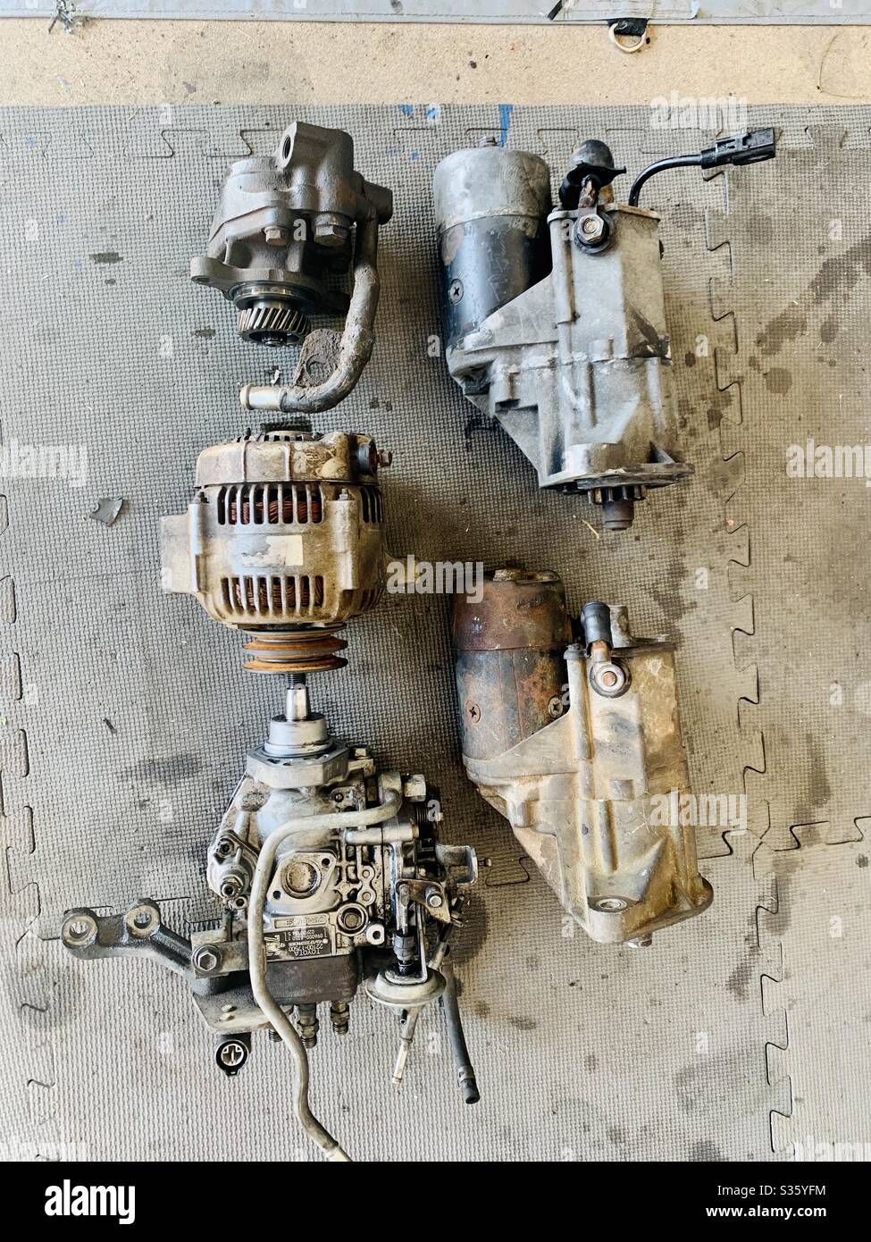 Stained car hi-res stock photography and images - Alamy