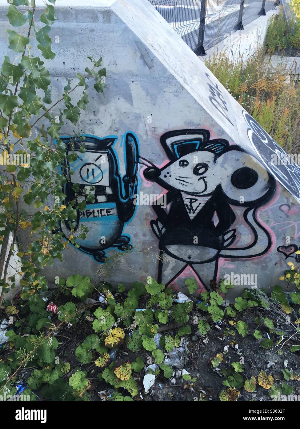 Police and graffiti hi-res stock photography and images - Alamy