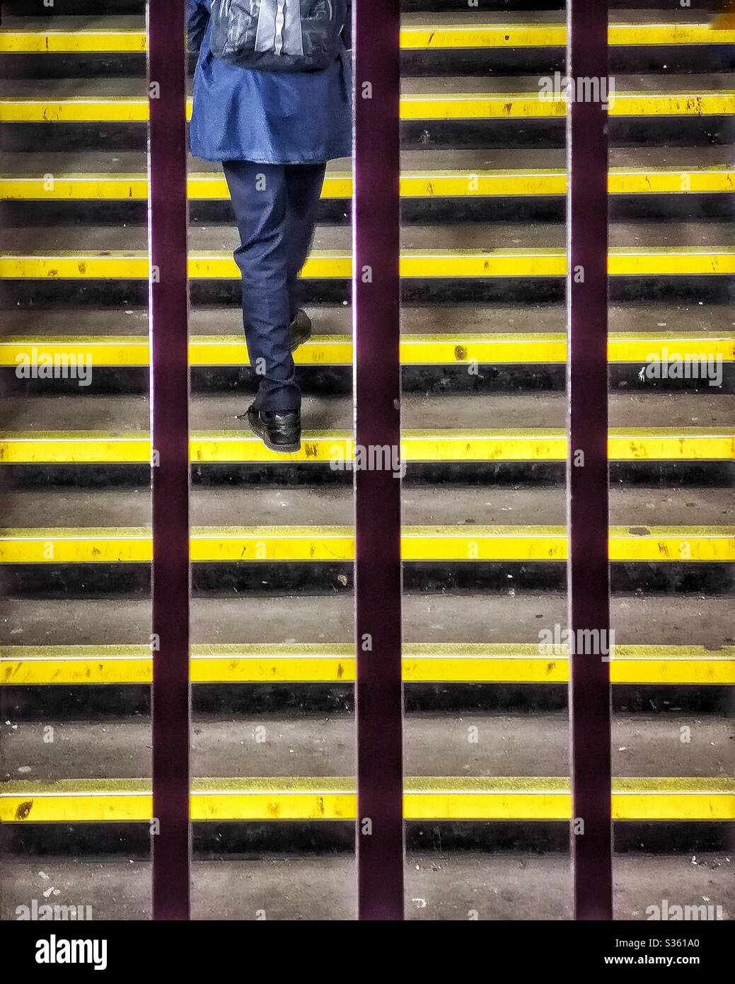 Steps of railway hi-res stock photography and images - Alamy
