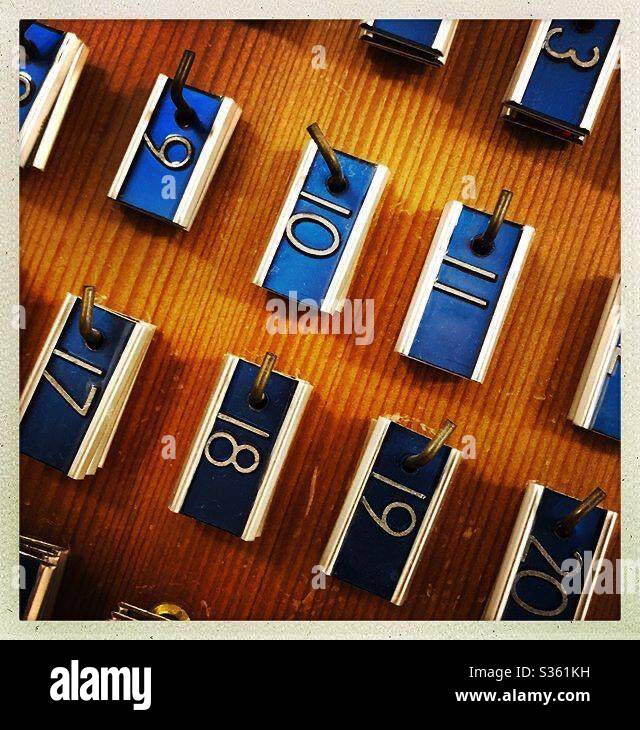 Take a number please Stock Photo - Alamy