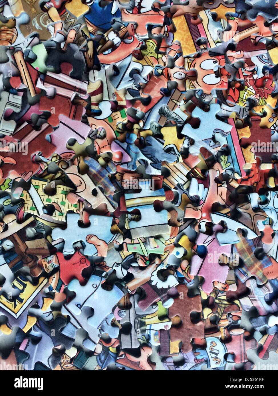 Jigsaw puzzle pieces hi-res stock photography and images - Alamy