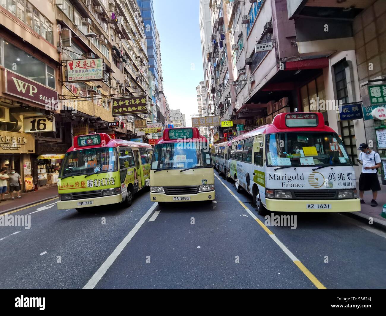 Red Minibuses High Resolution Stock Photography and Images - Alamy