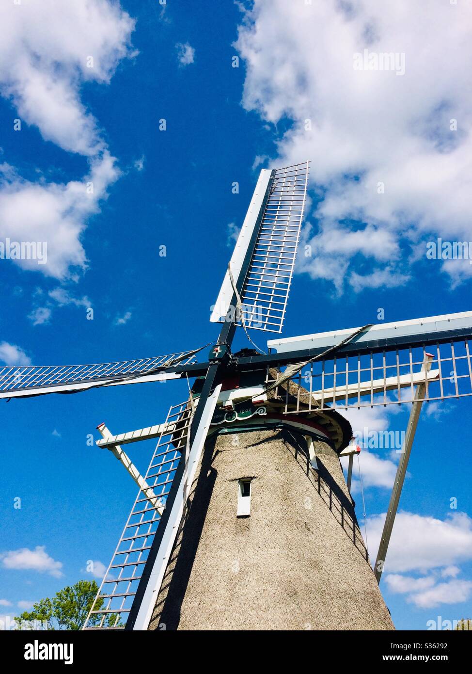 The old mill. The Netherlands Stock Photo - Alamy