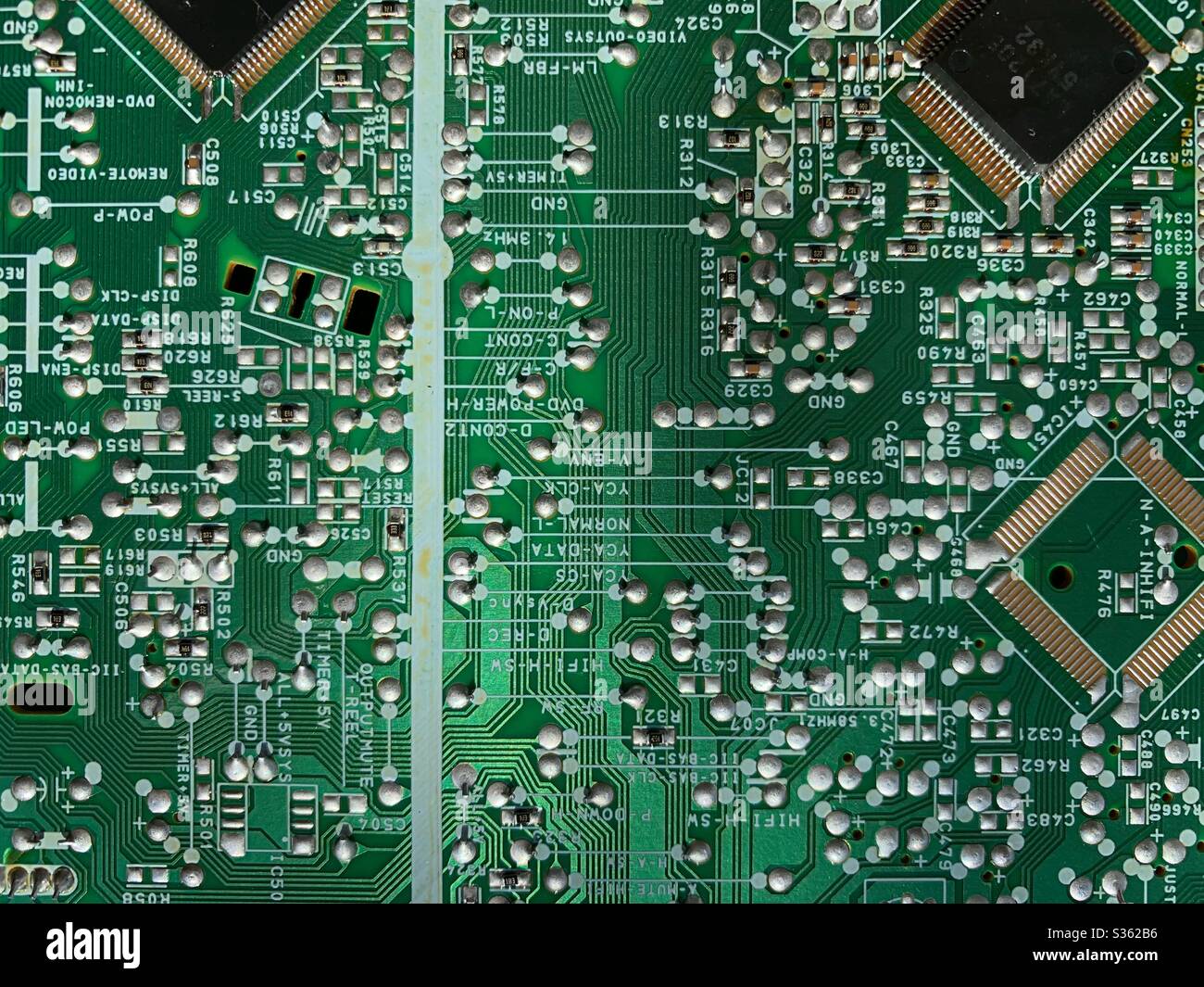 Green computers hi-res stock photography and images - Alamy