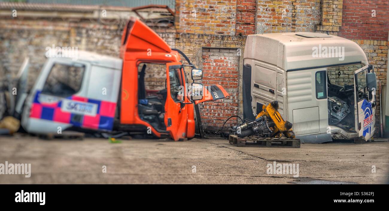 Lorry cabs hi-res stock photography and images - Alamy