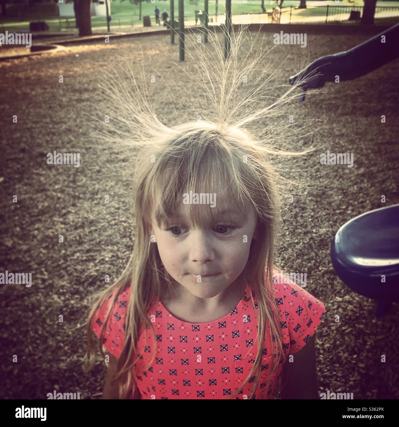 Crazy hair hi-res stock photography and images - Alamy