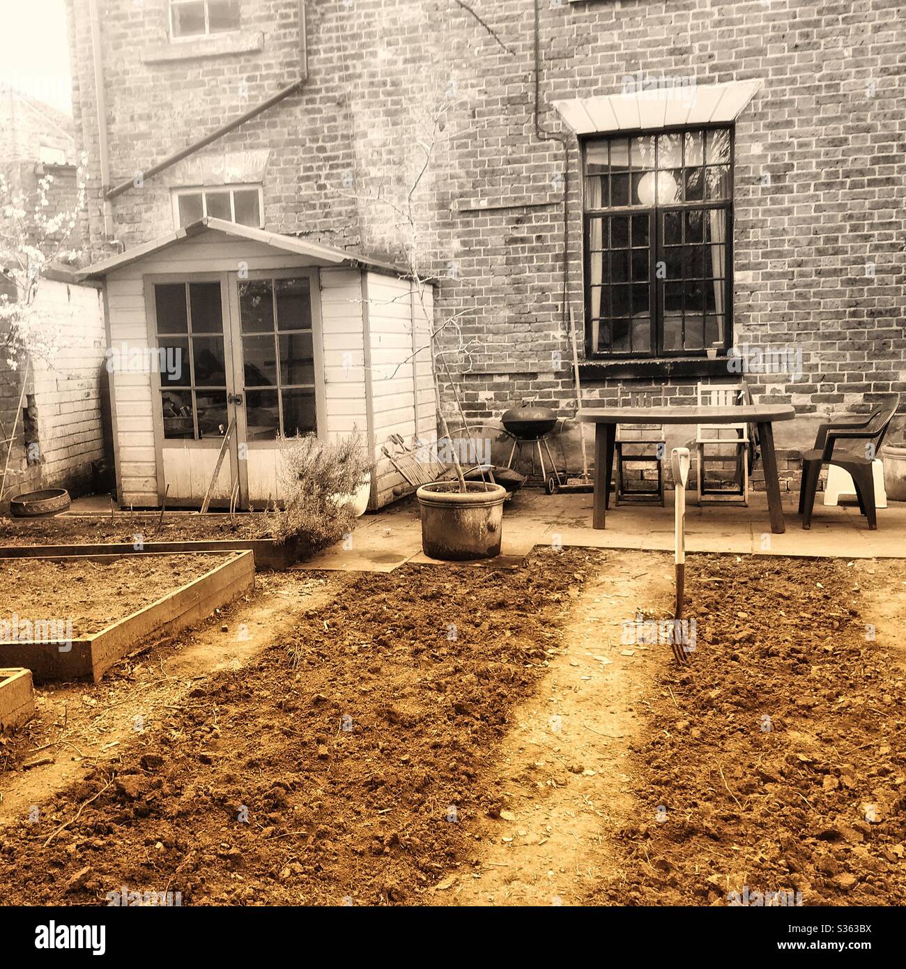 Dig for victory garden hi-res stock photography and images - Alamy