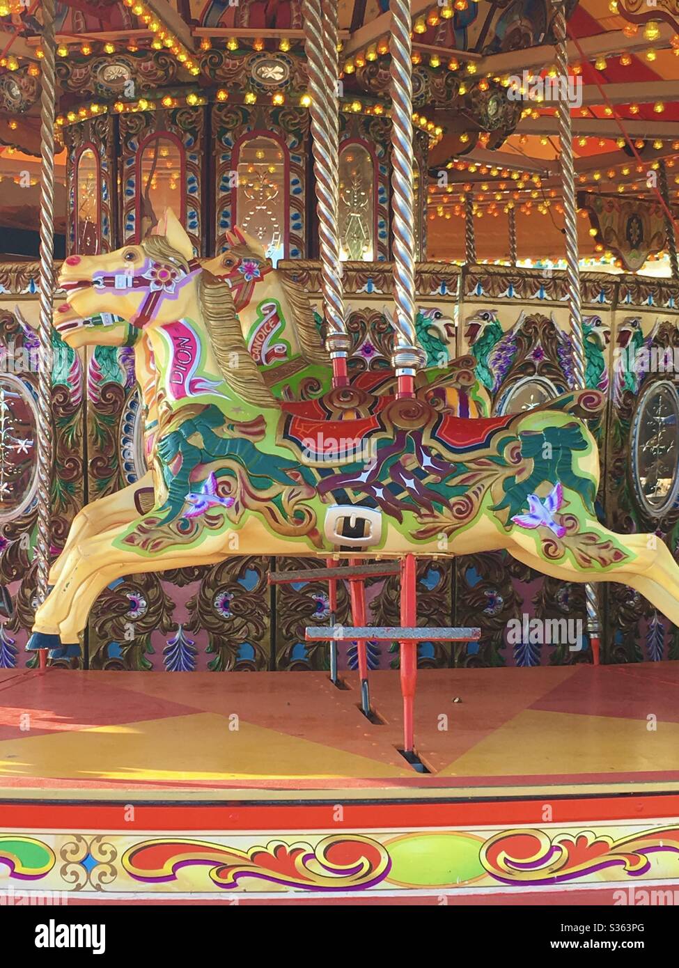 Beach fairground rides hi-res stock photography and images - Alamy