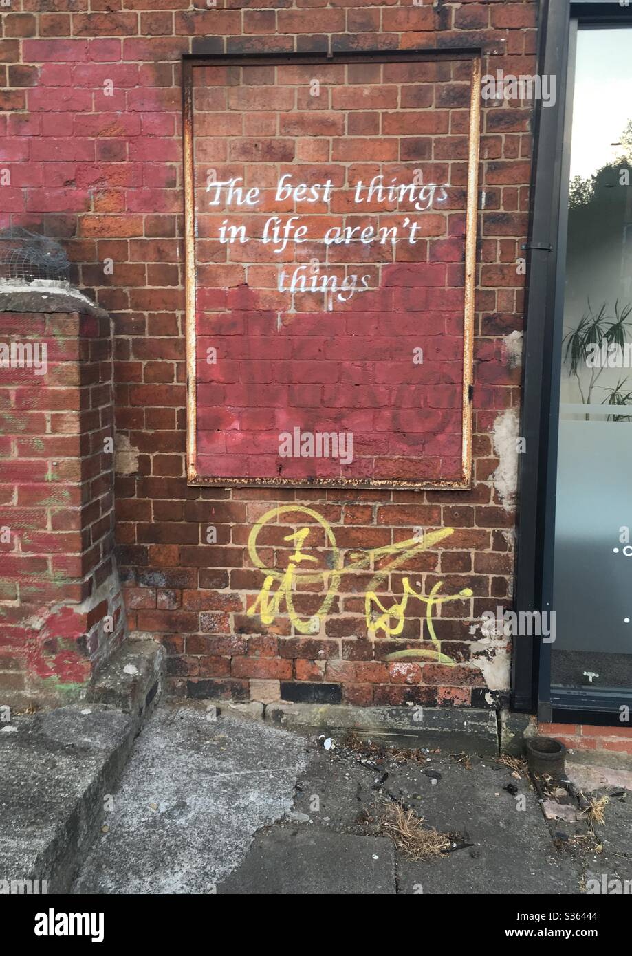 Graffiti, wall art, Sheffield Stock Photo - Alamy