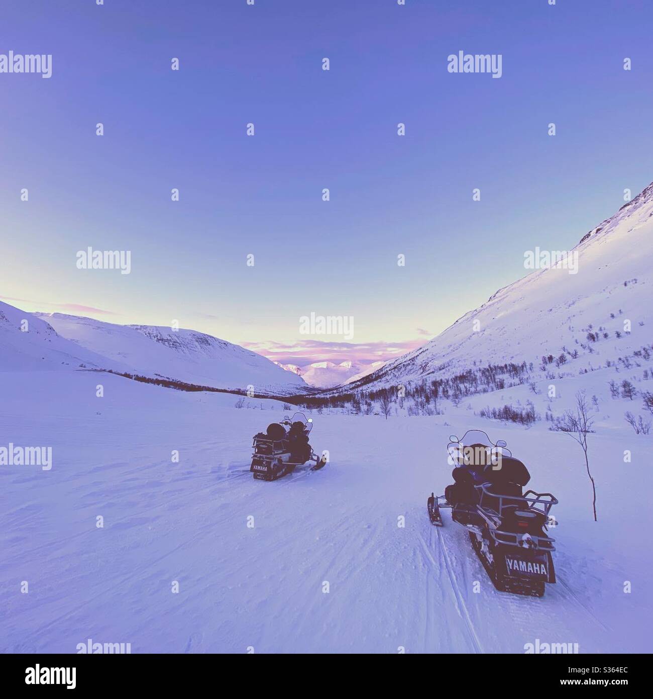 Snowmobiling norway hi-res stock photography and images - Alamy