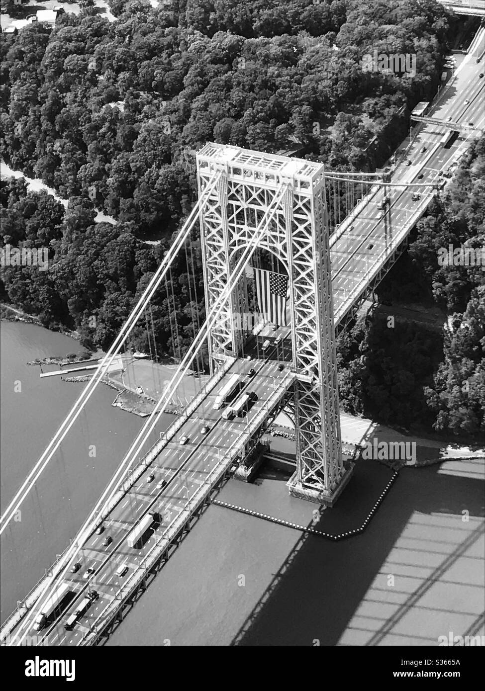Birds eye view of brooklyn bridge hi-res stock photography and images ...