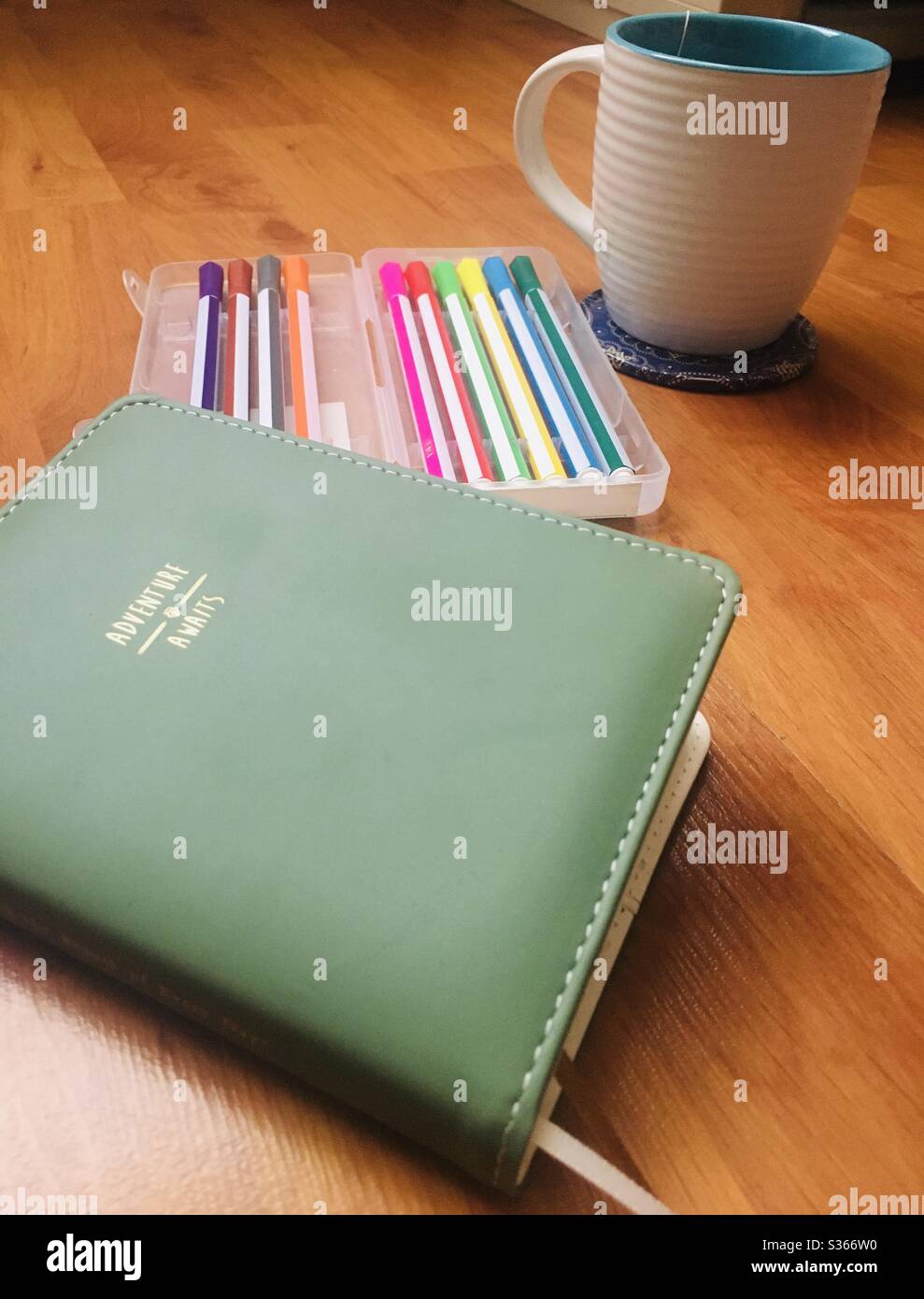 Quarantine self care- Bullet journaling Stock Photo - Alamy