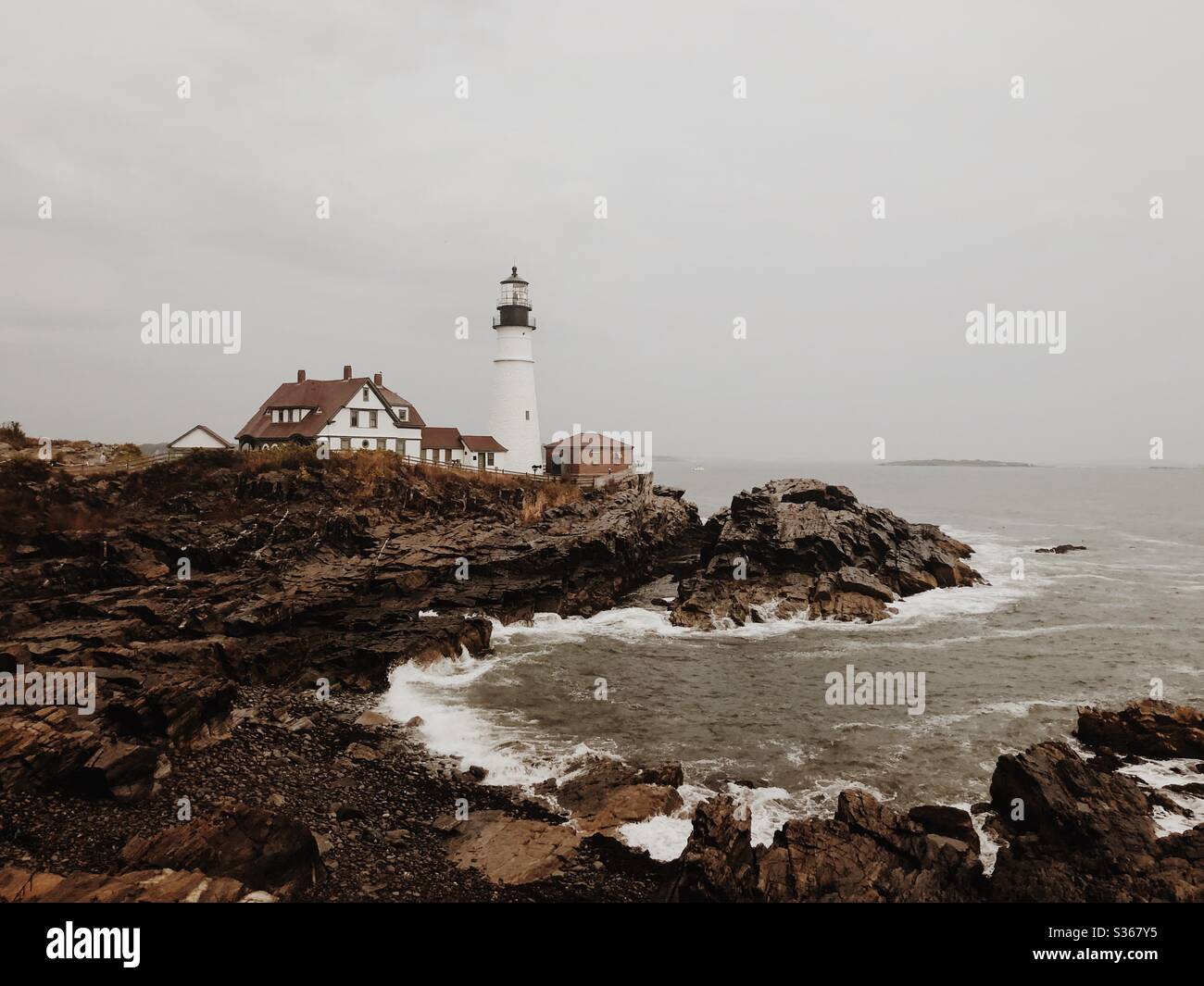 Portland headlight hi-res stock photography and images - Alamy