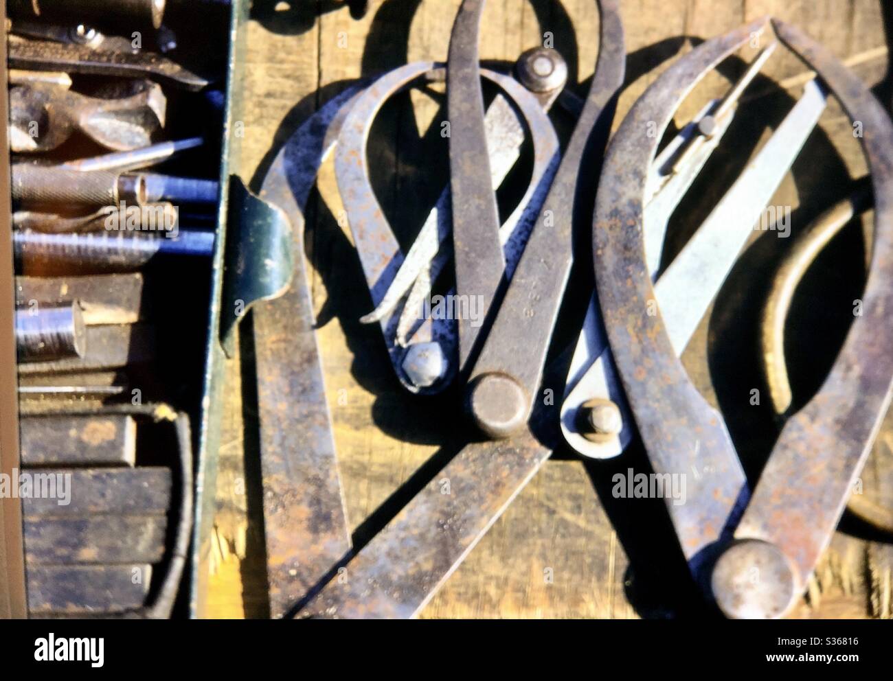 Antique tools hi-res stock photography and images - Alamy