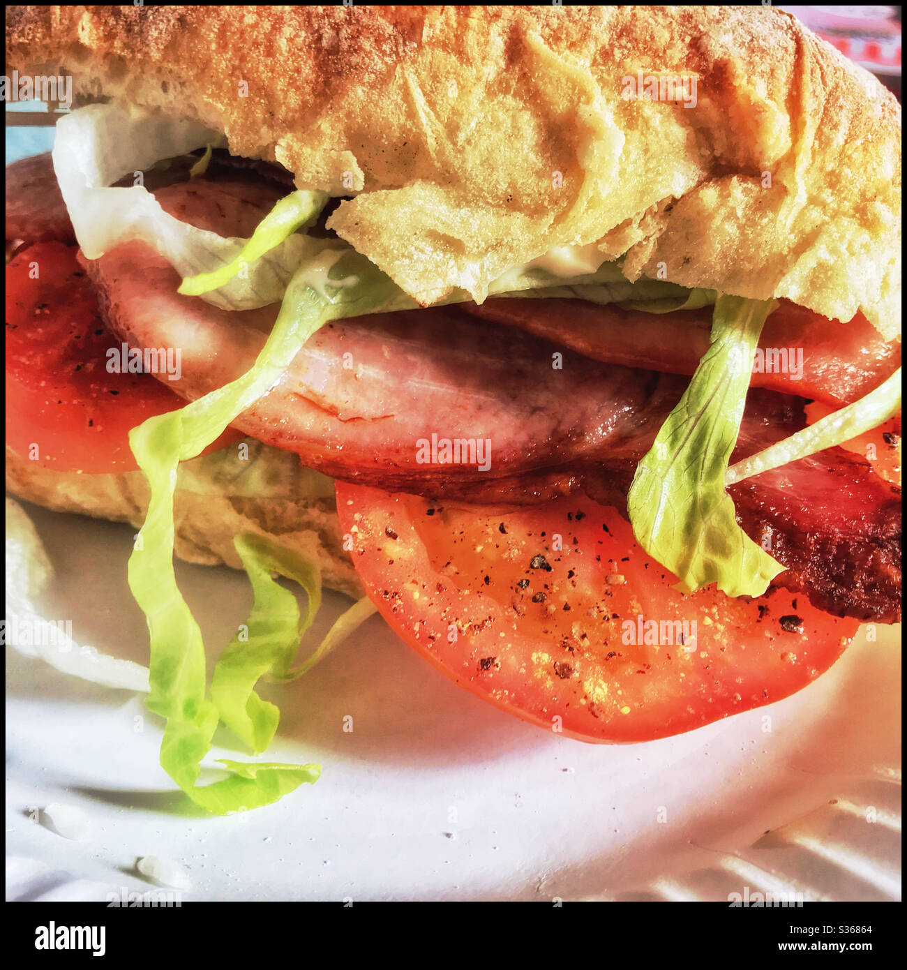 Blt roll hi-res stock photography and images - Alamy