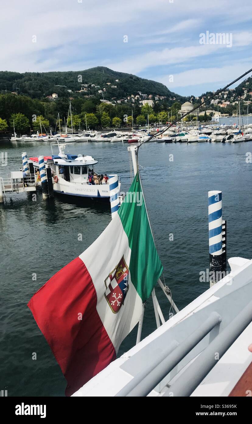 Como flag hi-res stock photography and images - Alamy