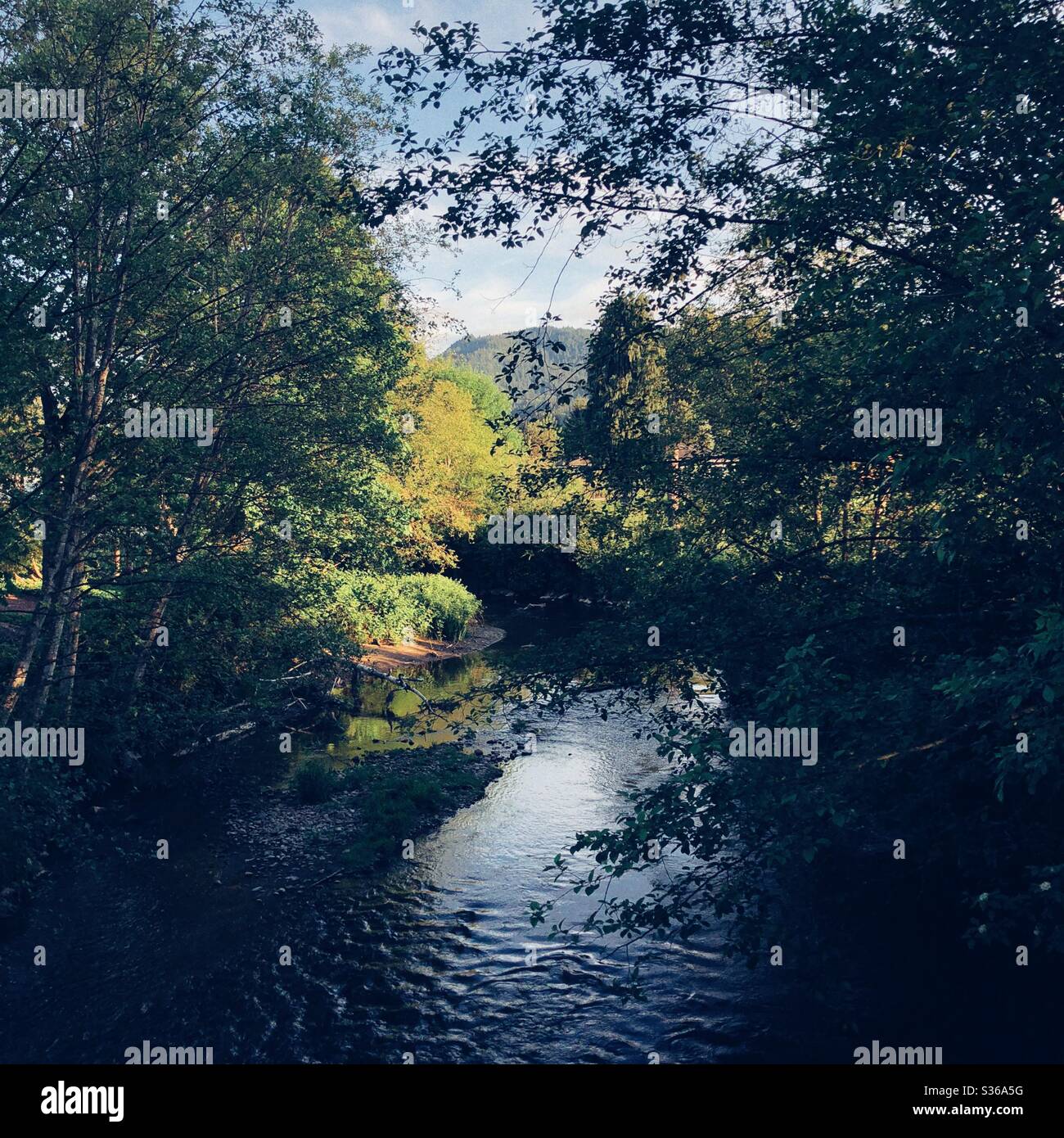 Beautiful Pacific Northwest in spring Stock Photo - Alamy