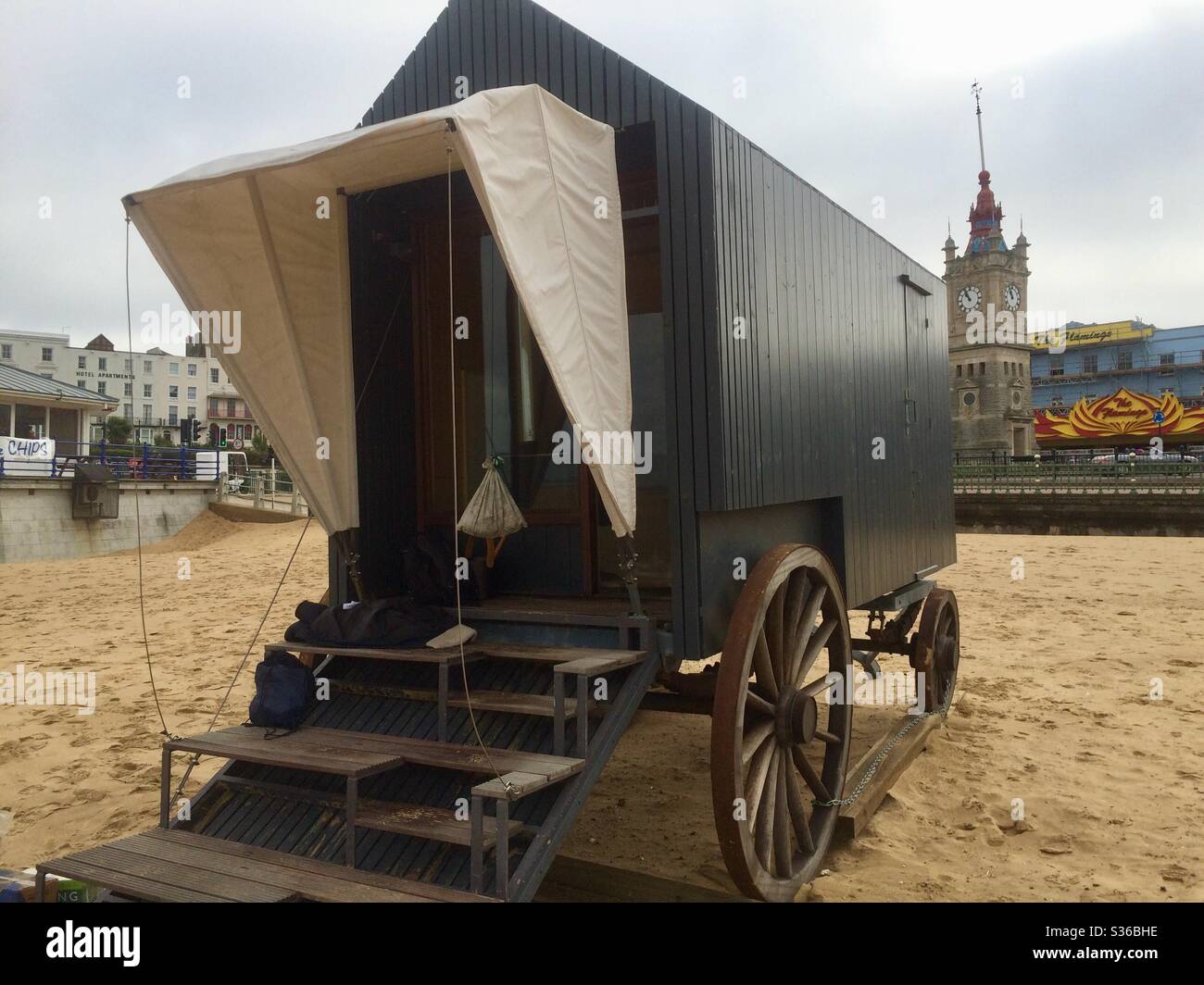 Seaside Bathing Machine High Resolution Stock Photography and Images ...