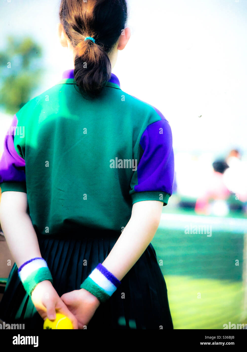 Ball girl wimbledon hi-res stock photography and images - Alamy