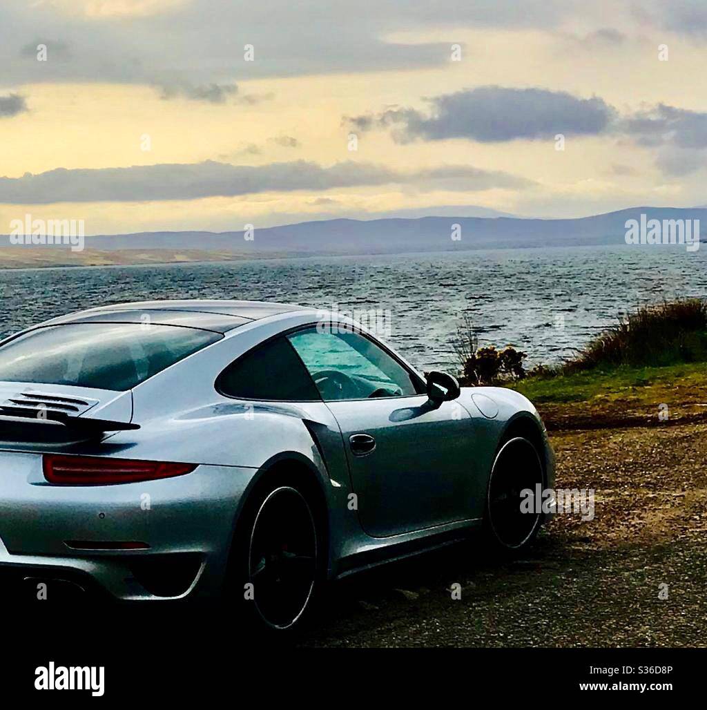 Sports Car Scotland Highlands High Resolution Stock Photography and ...