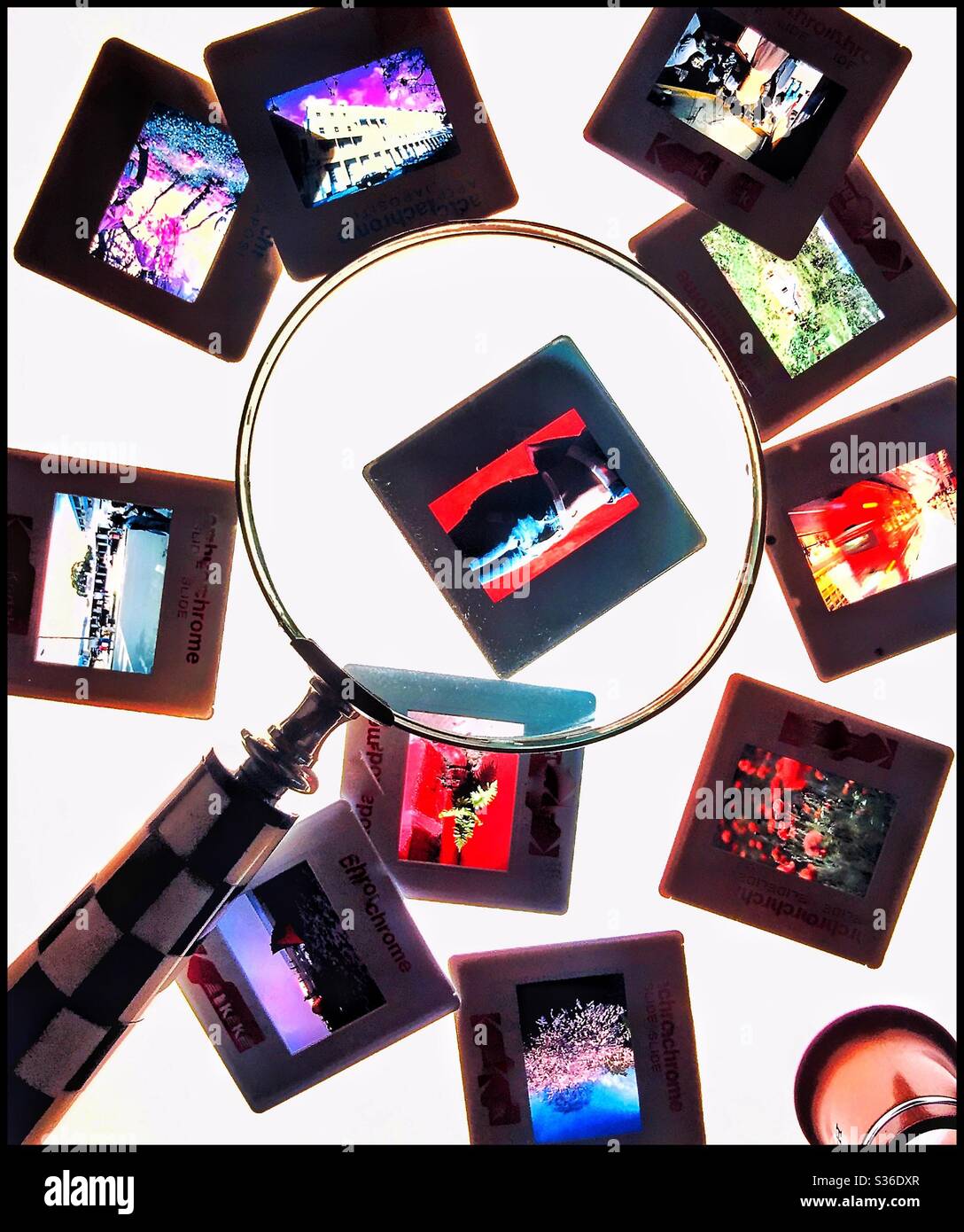 Sorting slides hi-res stock photography and images - Alamy