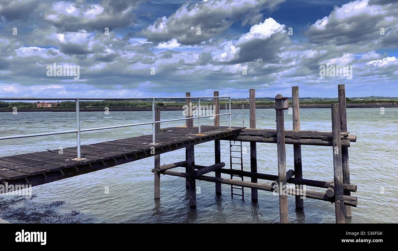 Hullbridge yacht club Stock Photo - Alamy