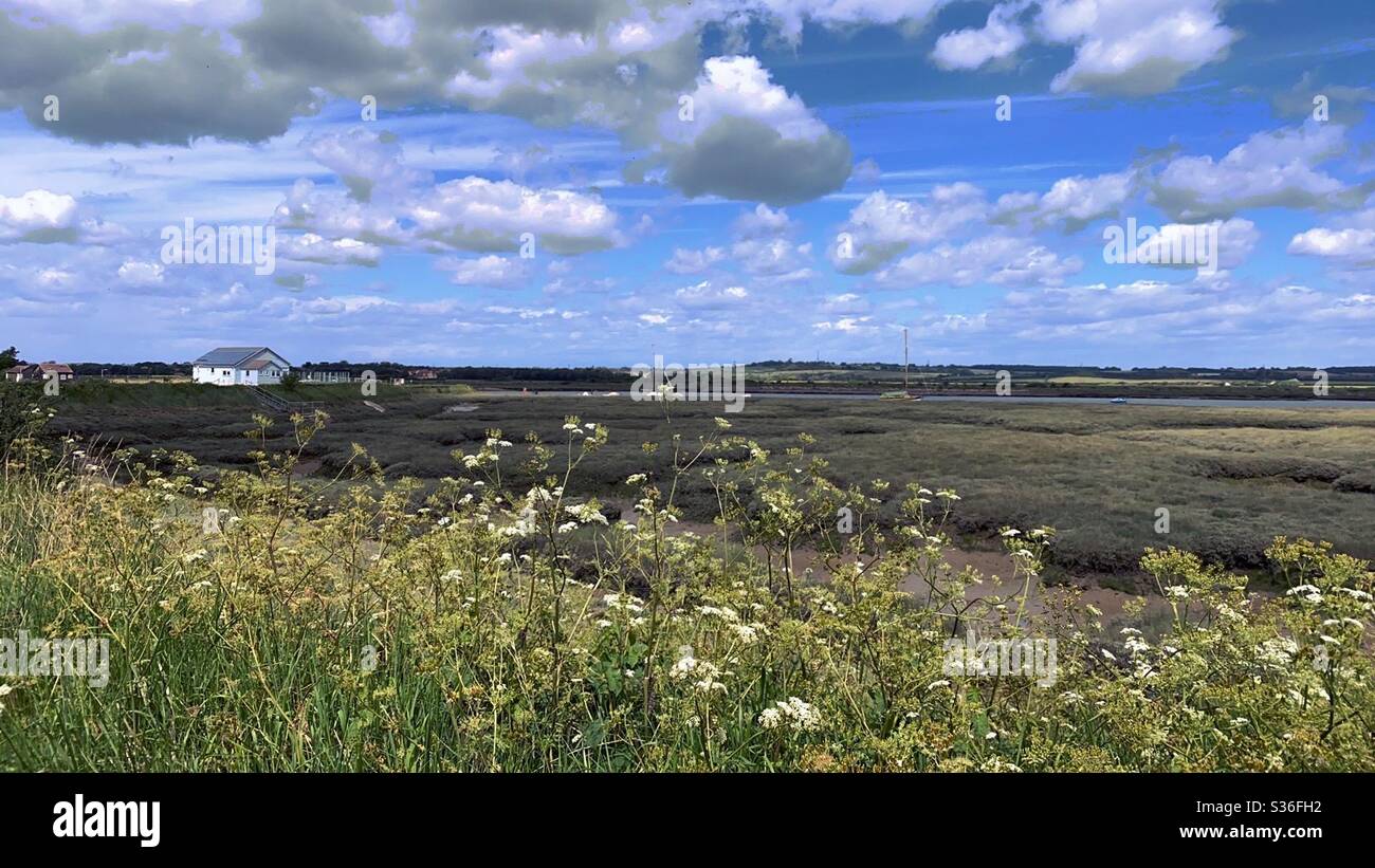 River Views Hullbridge Stock Photo - Alamy