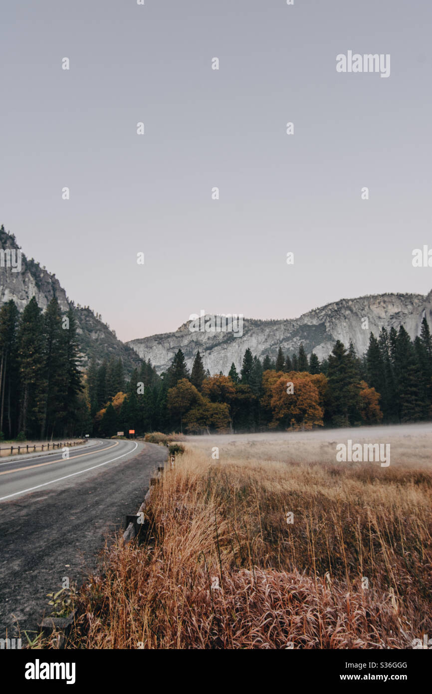 Dawn in Yosemite Stock Photo - Alamy