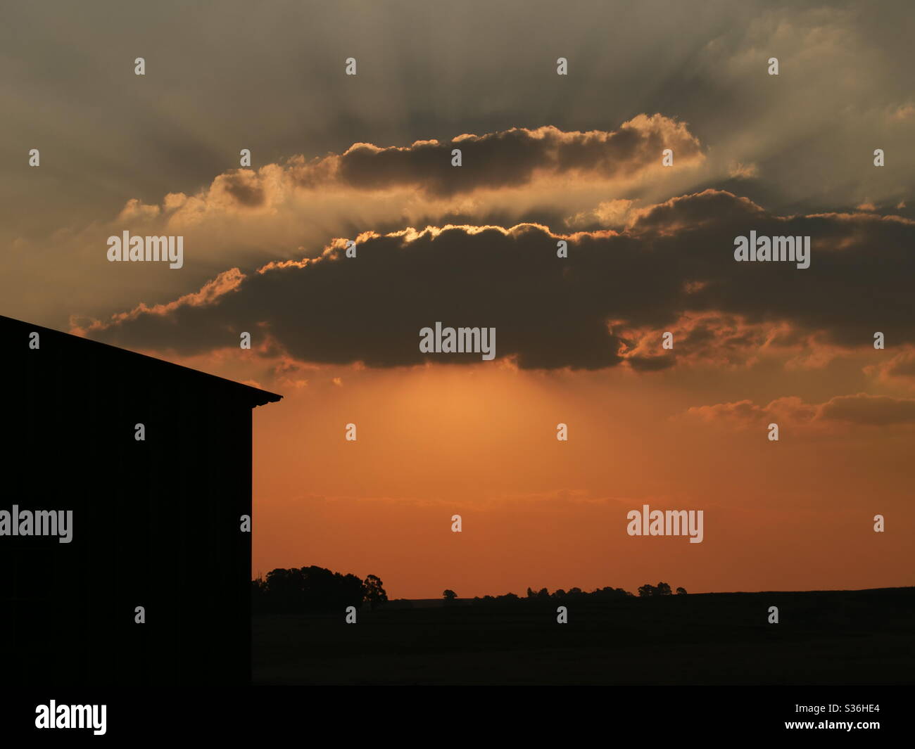 The sun is hiding behind the cloud hi-res stock photography and images ...