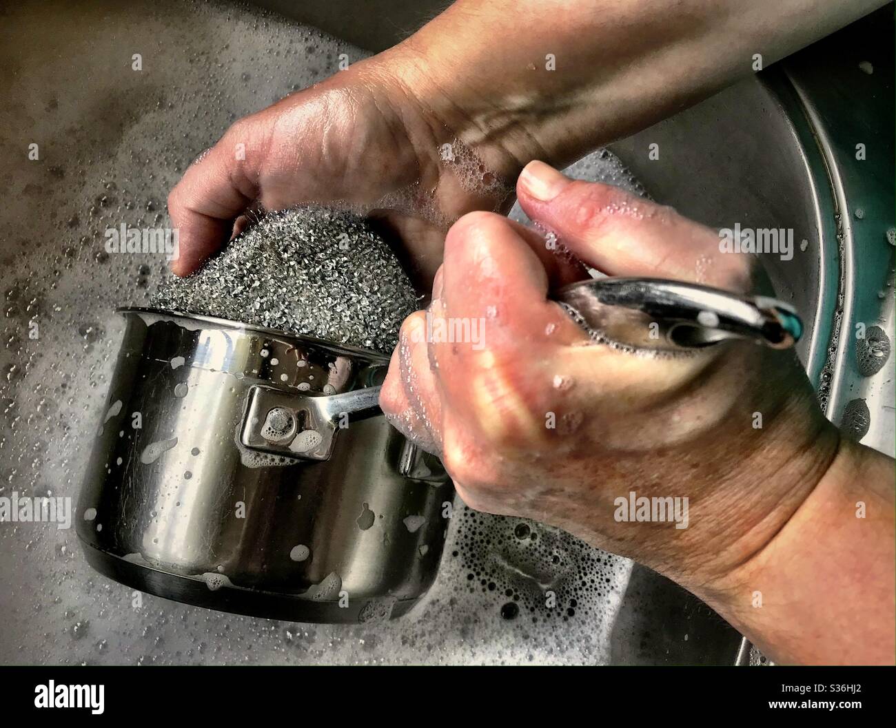 Washing up liquid bubbles hi-res stock photography and images - Alamy