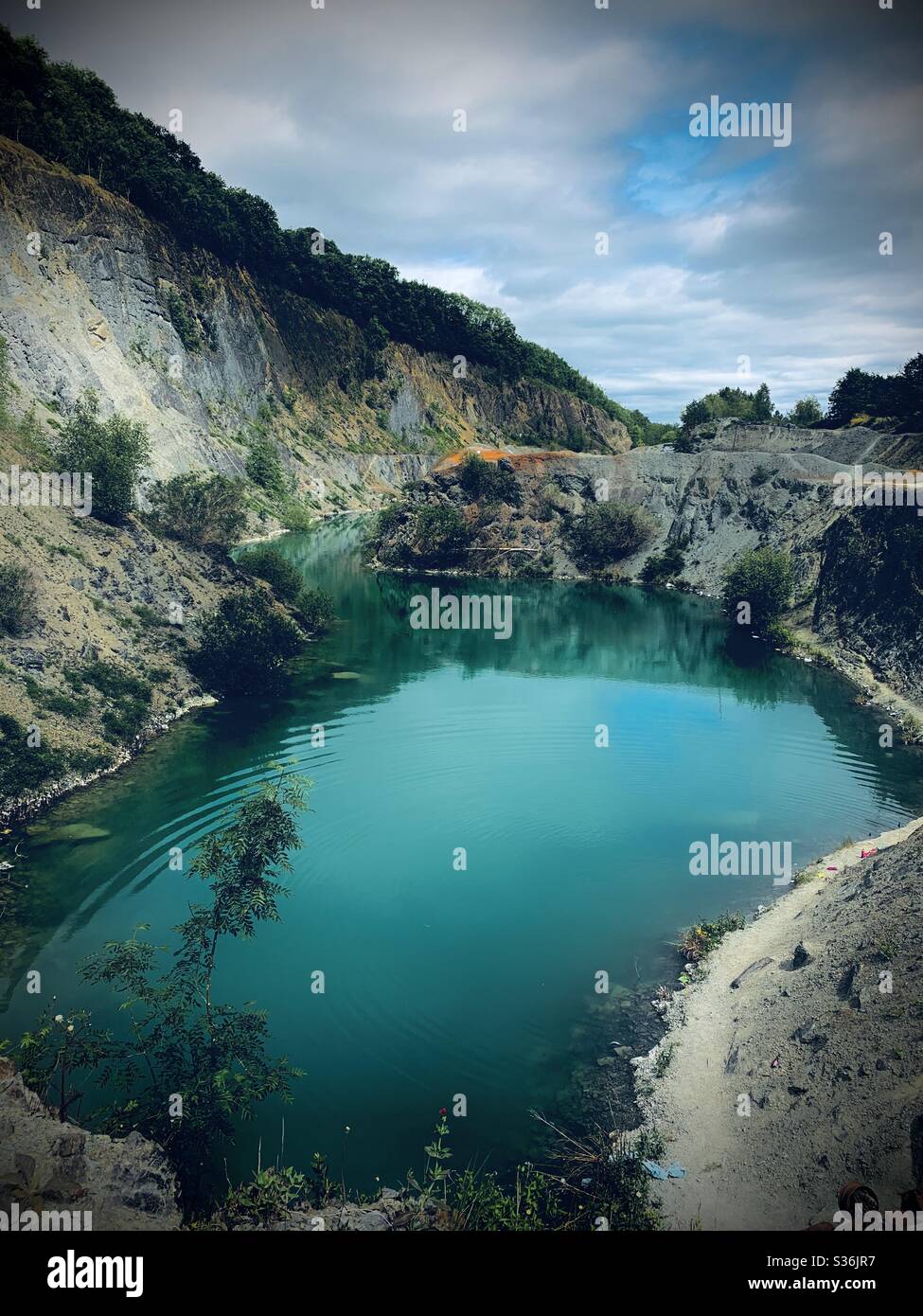 Blue lagoon water hi-res stock photography and images - Alamy